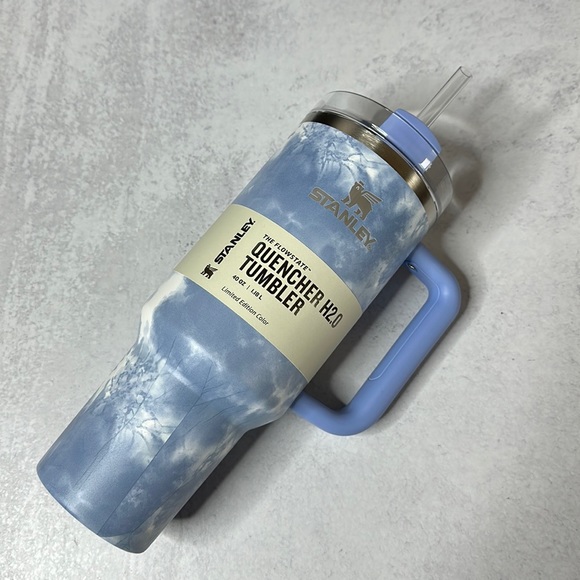 Stanley | Other | Stanley Rare 4oz Quencher H20 Flowstate Tumbler Ocean Tye Dye Limited Edition ...